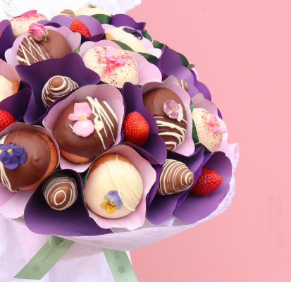Edible Blooms Fruit Bouquet For A Healthy Indulgence Gift