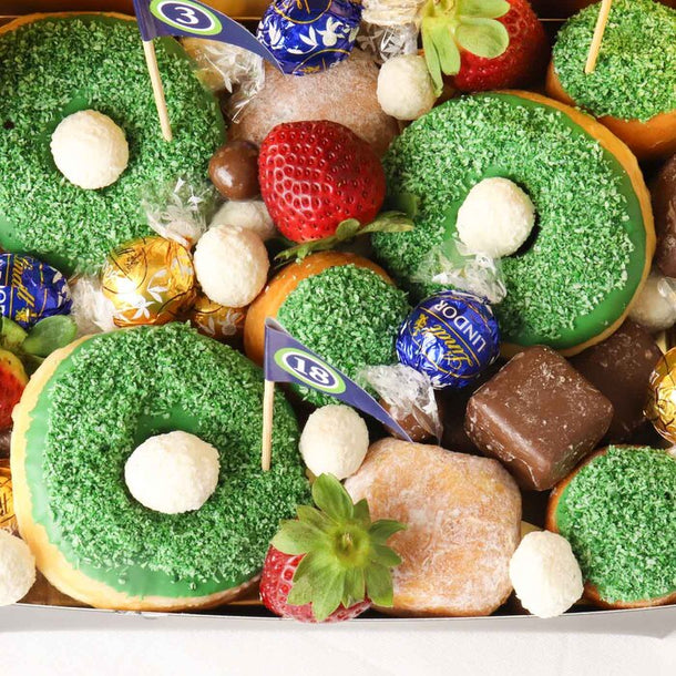 Golf Donut Box | Edible Blooms