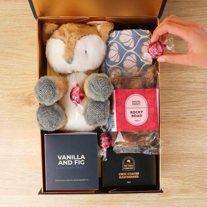 Baby Hamper Soft Toy | Edible Blooms