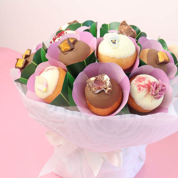 Flower Bouquet Donuts | Edible Blooms