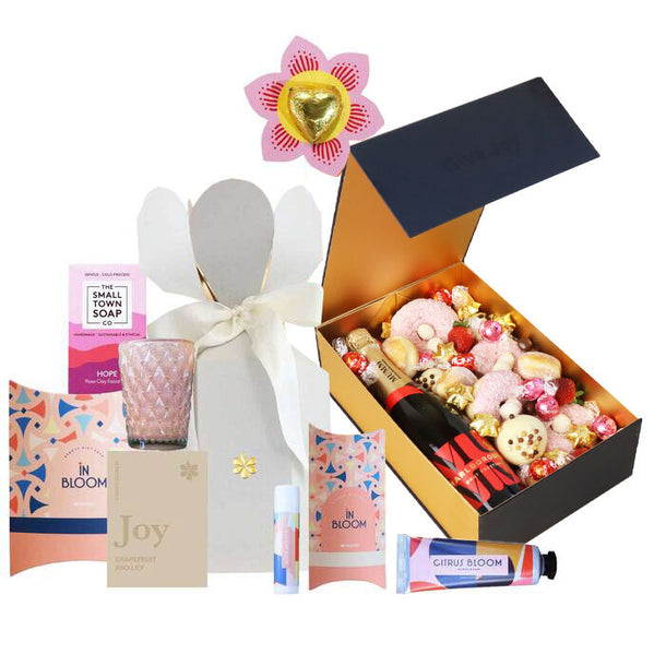 Luxury Berry Dessert Pamper Box | Dessert Boxes | Edible Blooms