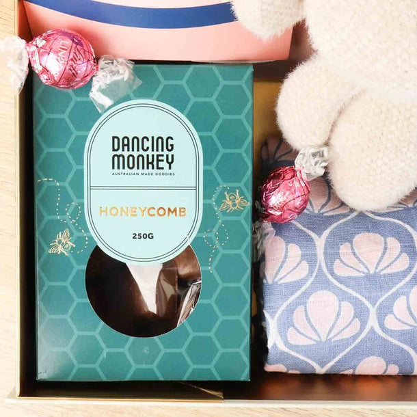 Pink Baby Hamper & Bouquet | Baby Gifts | Edible Blooms