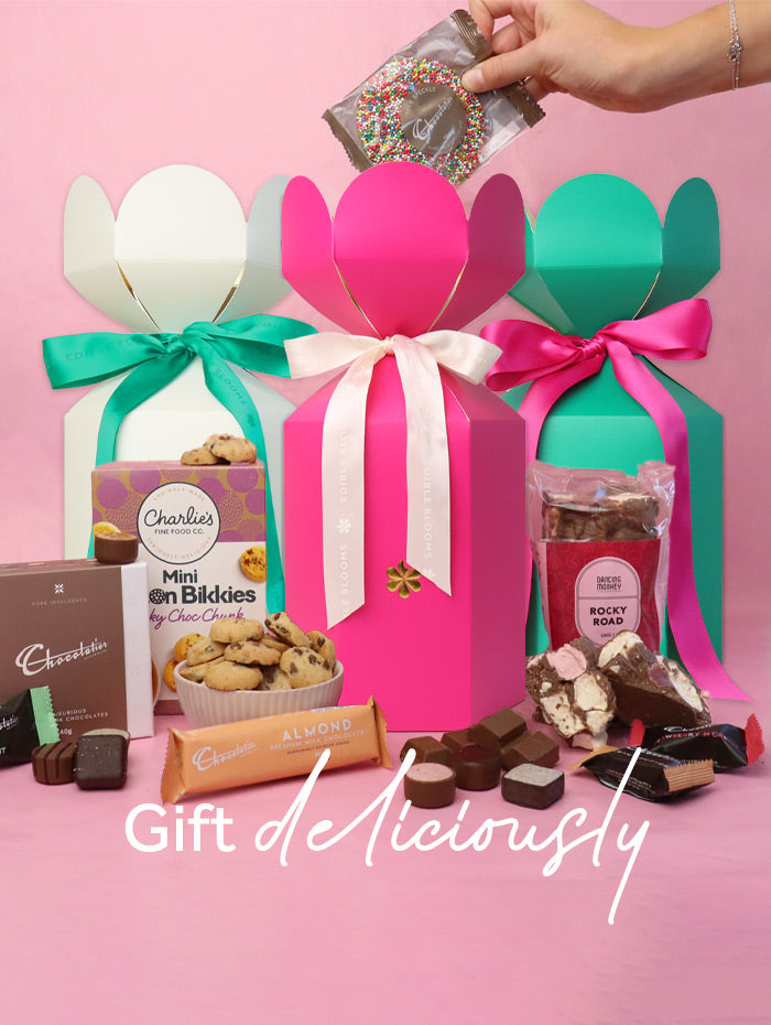 Hampers & Dessert Boxes | Same Day Delivery | Edible Blooms