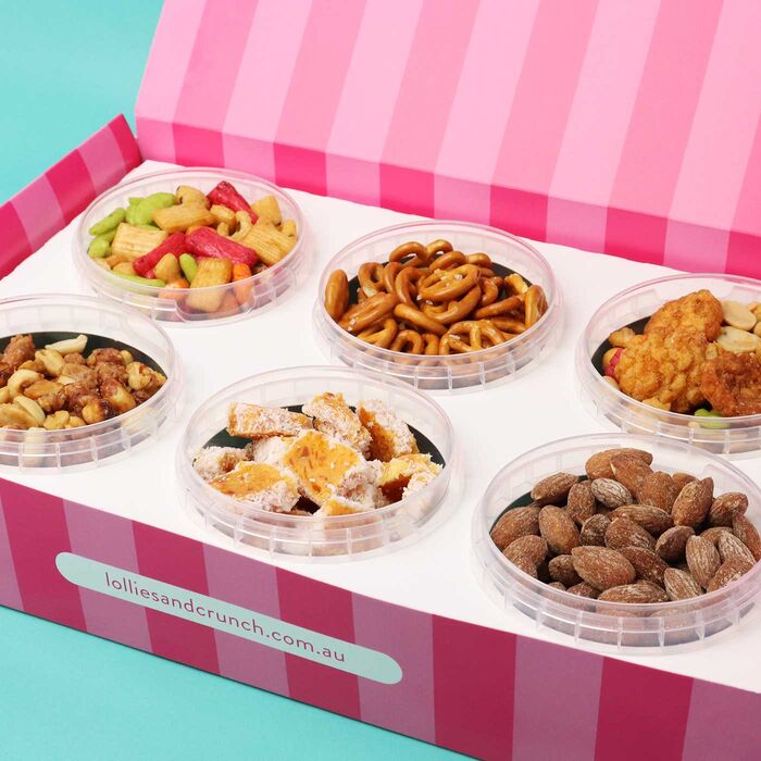 Savoury & Crunch Pack (12 Pack) | Lollies & Crunch – Edible Blooms