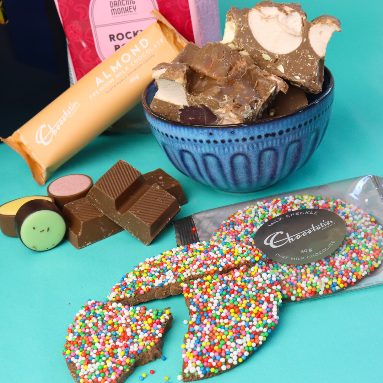 Chocolate Treat Gift Box | Chocolate Gift Hampers | Edible Blooms