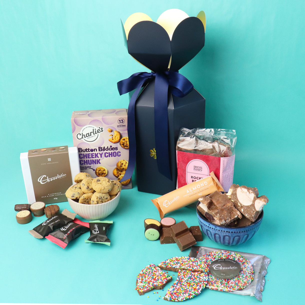 Chocolate Treat Gift Box | Chocolate Gift Hampers | Edible Blooms